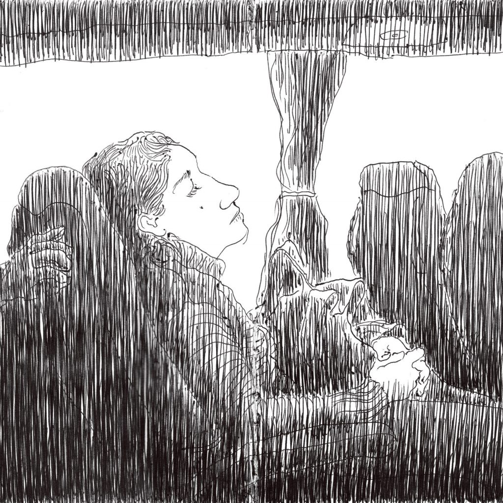 Nocturnal Drawing Serie or maybe Mapping Night Drawing