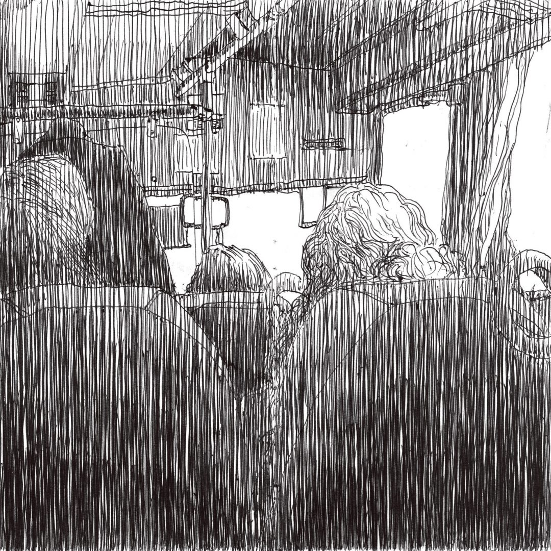 Nocturnal Drawing Serie or maybe Mapping Night Drawing